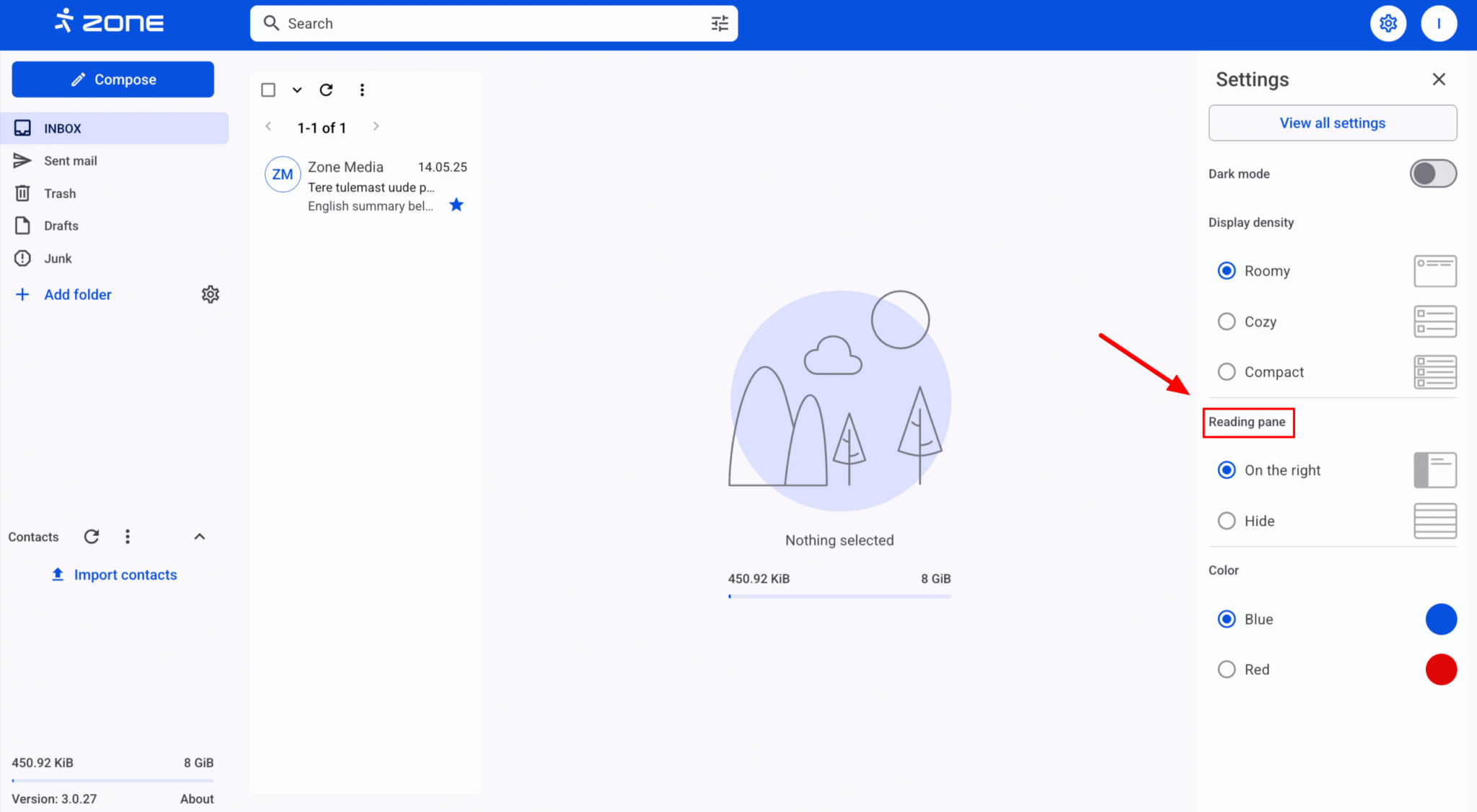 Webmail.ee FAQ - Zone Help